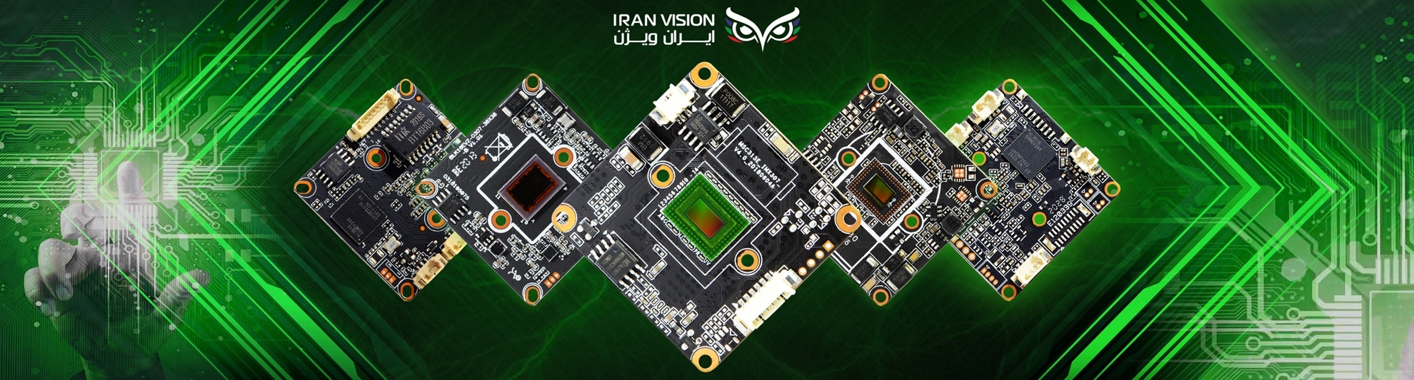 قطعات دوربین مدار بسته | فروشگاه ایران ویژن